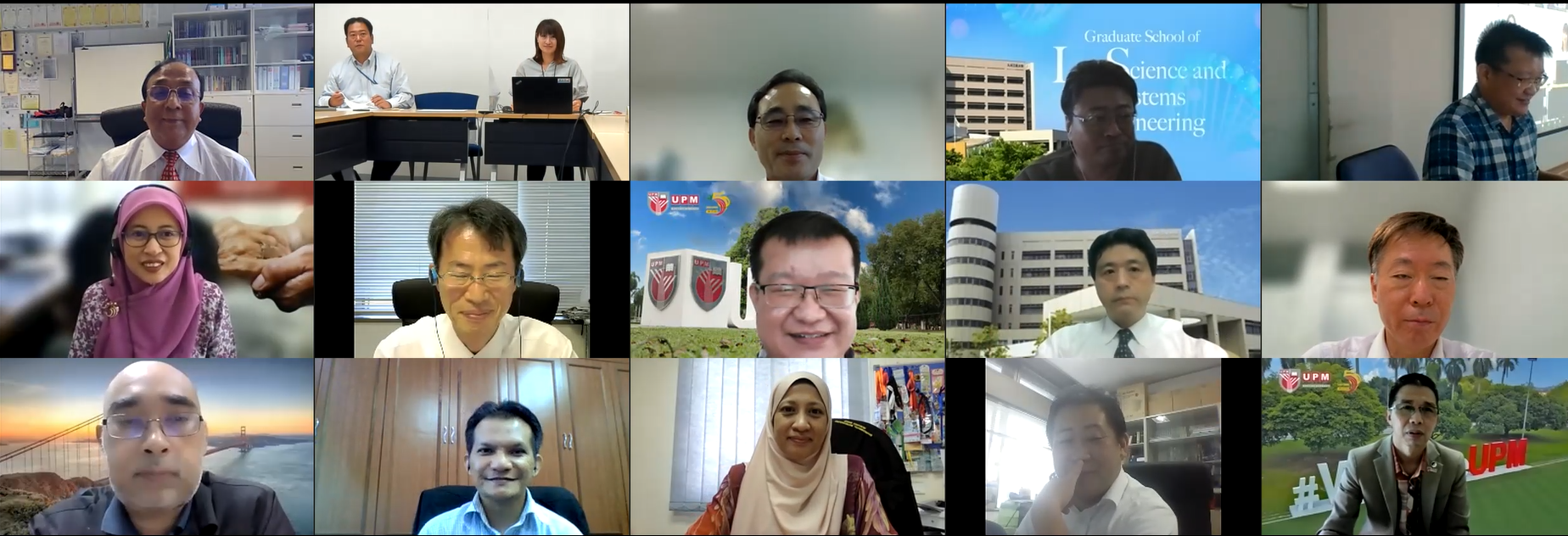 UPM and Kyutech hold the Co-funding Research Program Final Report Meeting | TOPICS | News | 九州工業大学