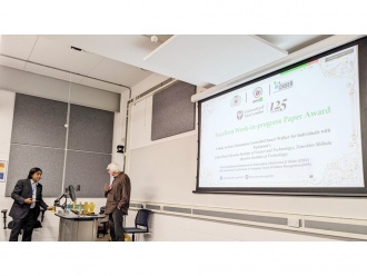 Kyutech professor and a graduate received Excellent Working-in-progress ...